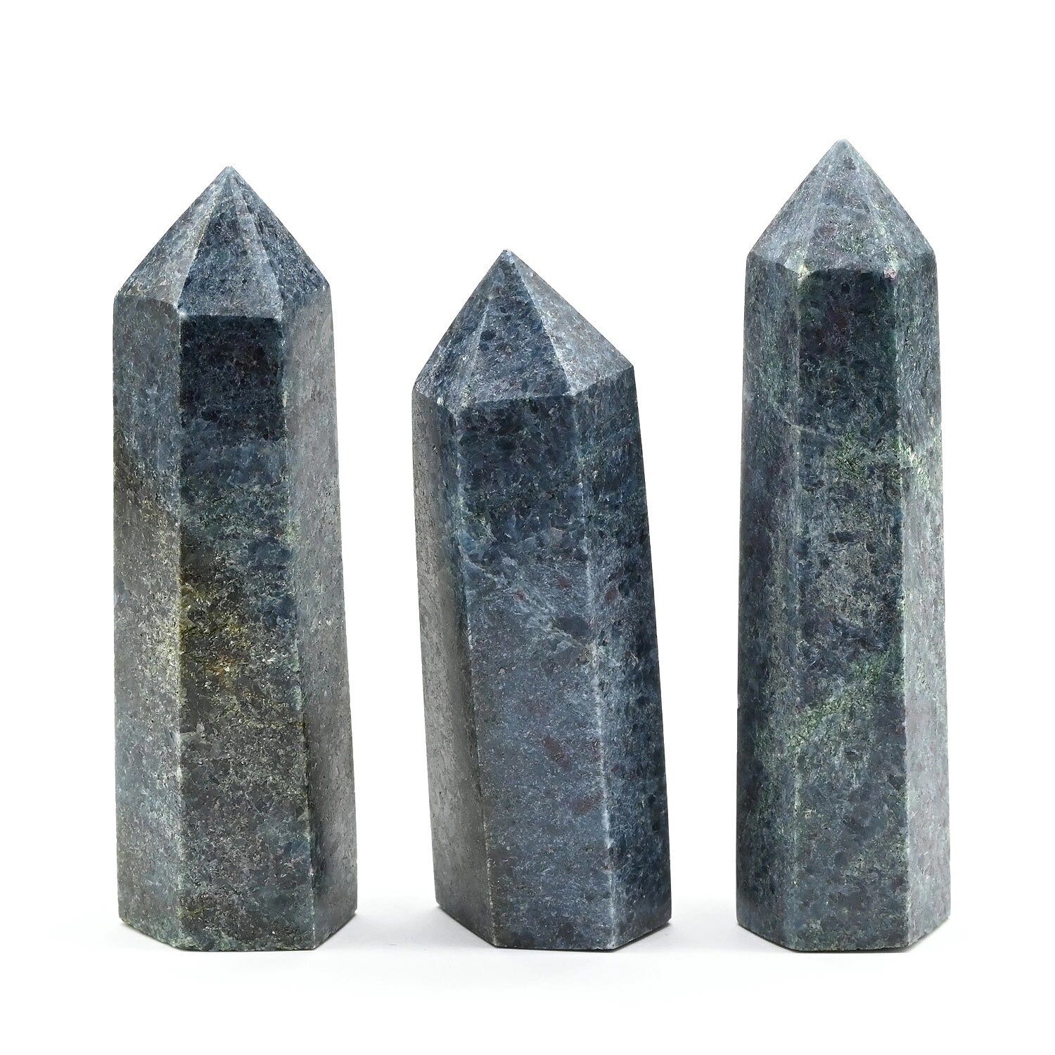 Кристалл из апатита "Карандаш" 20*23*77мм, 80-89г. .