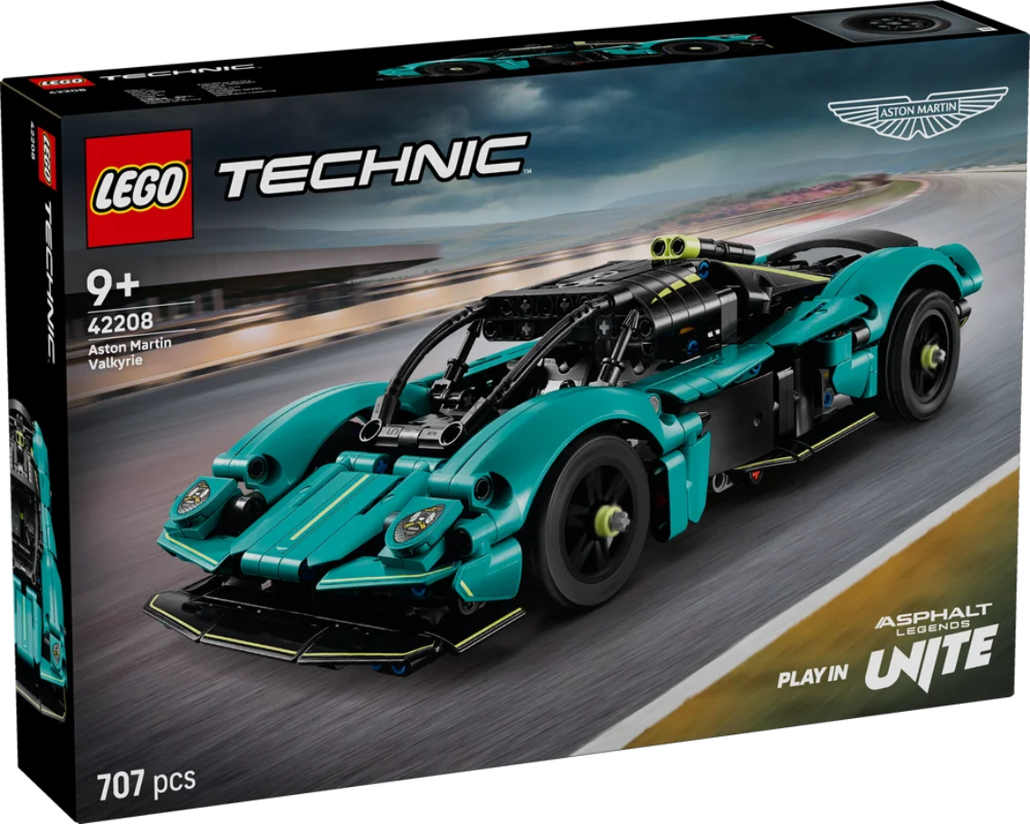 Конструктор LEGO Technic 42208 - Aston Martin Valkyrie, 707 дет.