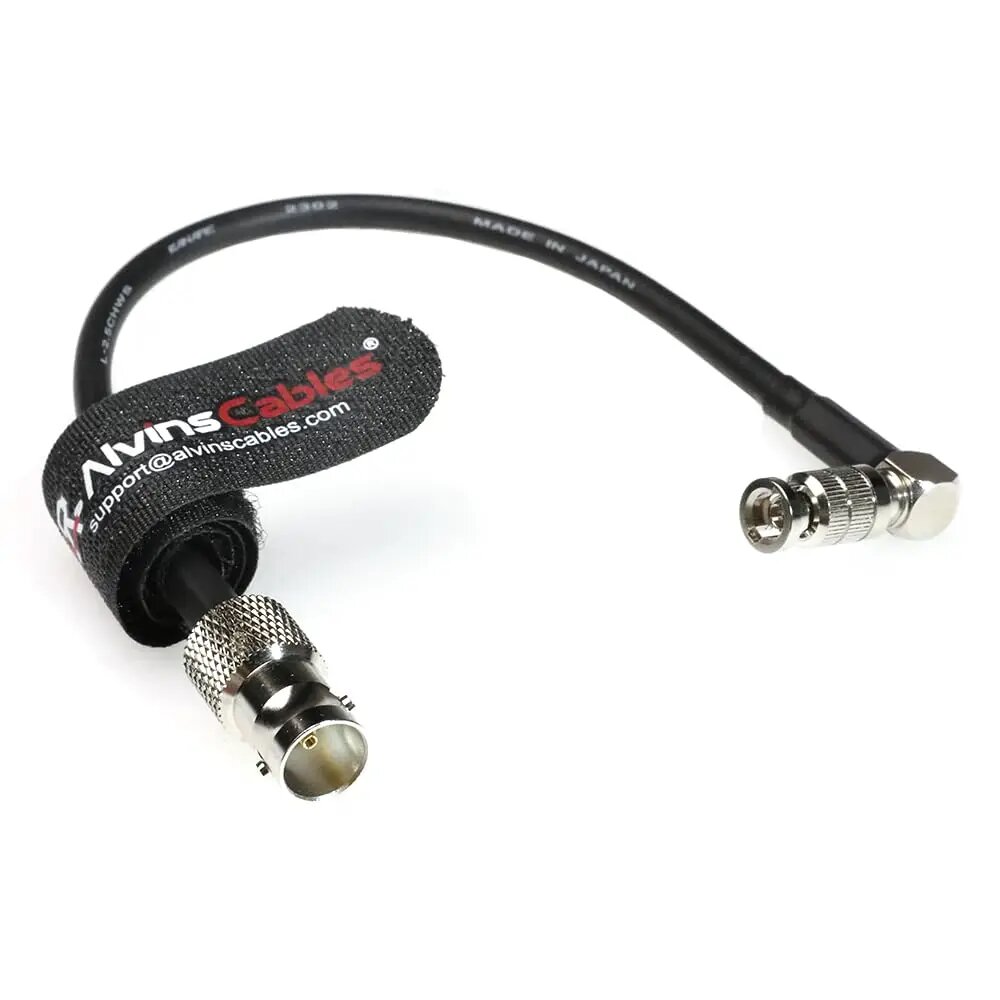 Alvin's Cables 12G Micro BNC to BNC Female Adapter Cable