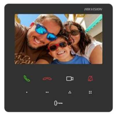 Монитор домофона DS-KH6110-WE1 Black