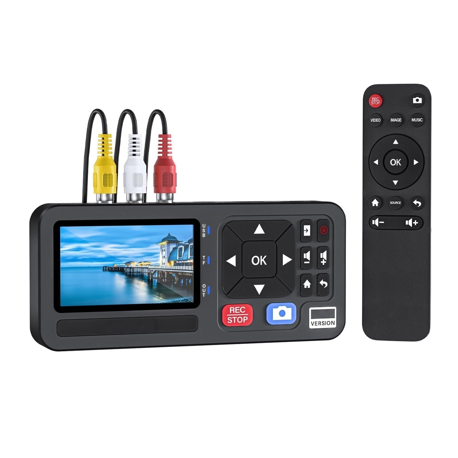 Видеоконвертер, с пультом, с экраном, с HD, с захватом экрана, с звуком