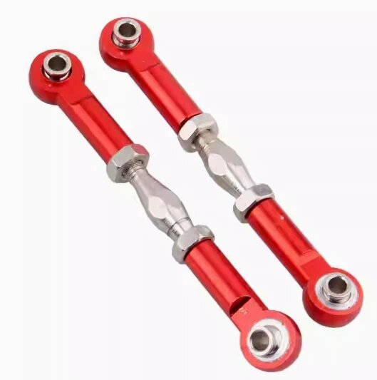 Алюминиевые тяги HSP 106017 166017 для RC автомобилей Красный, red 1pair