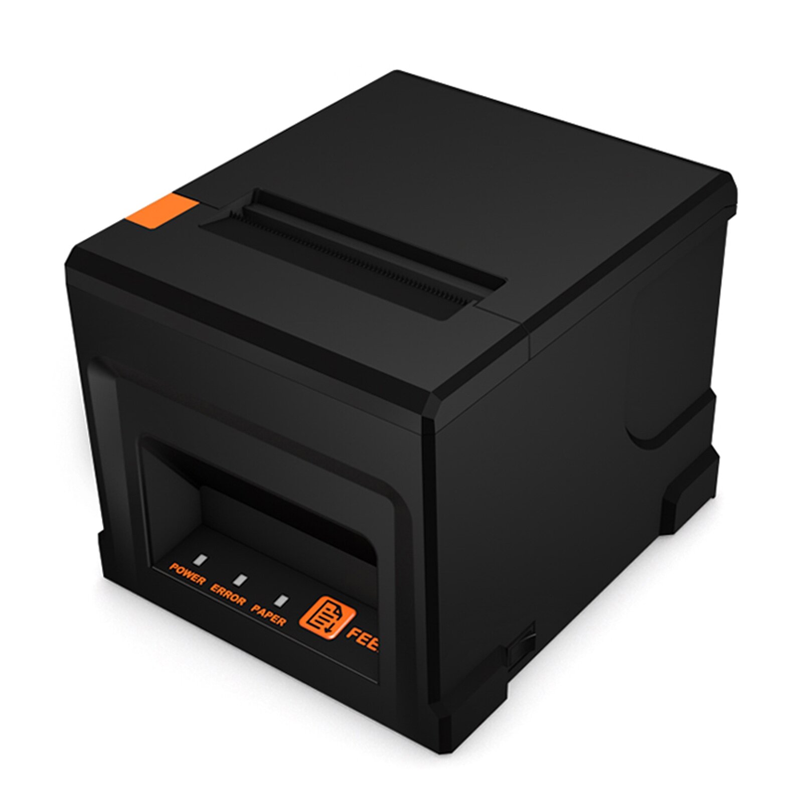 80 мм USB+LAN чековый принтер POS принтер с автоматическим резаком настольный принтер прямой термопечати совместимый с поддержкой ESC/POS для судоходного бизнеса ресторана кухни супермаркета дома