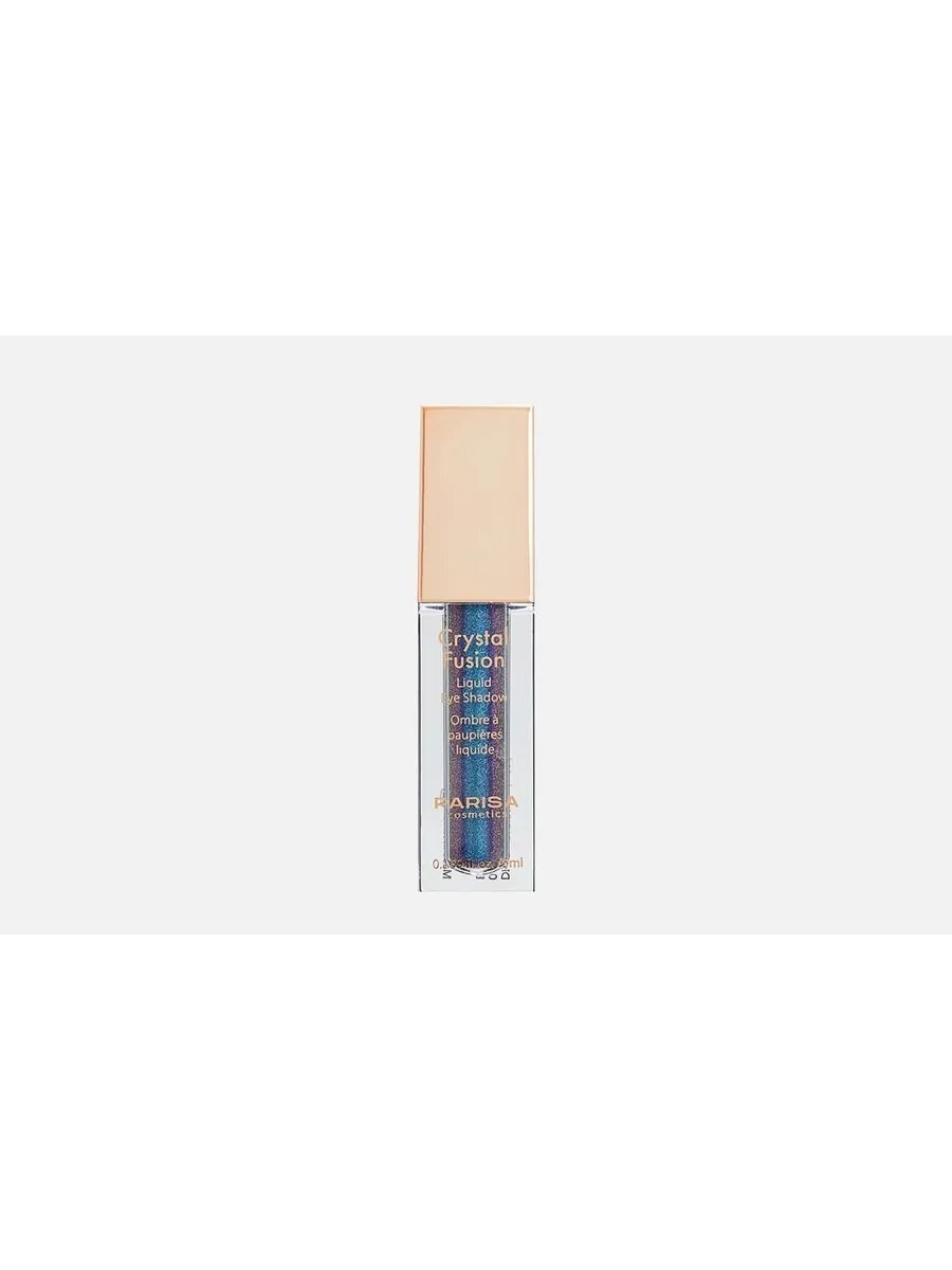Тени PARISA COSMETICS CRISTAL FUSION 01, жидкие, металлик, перламутровые