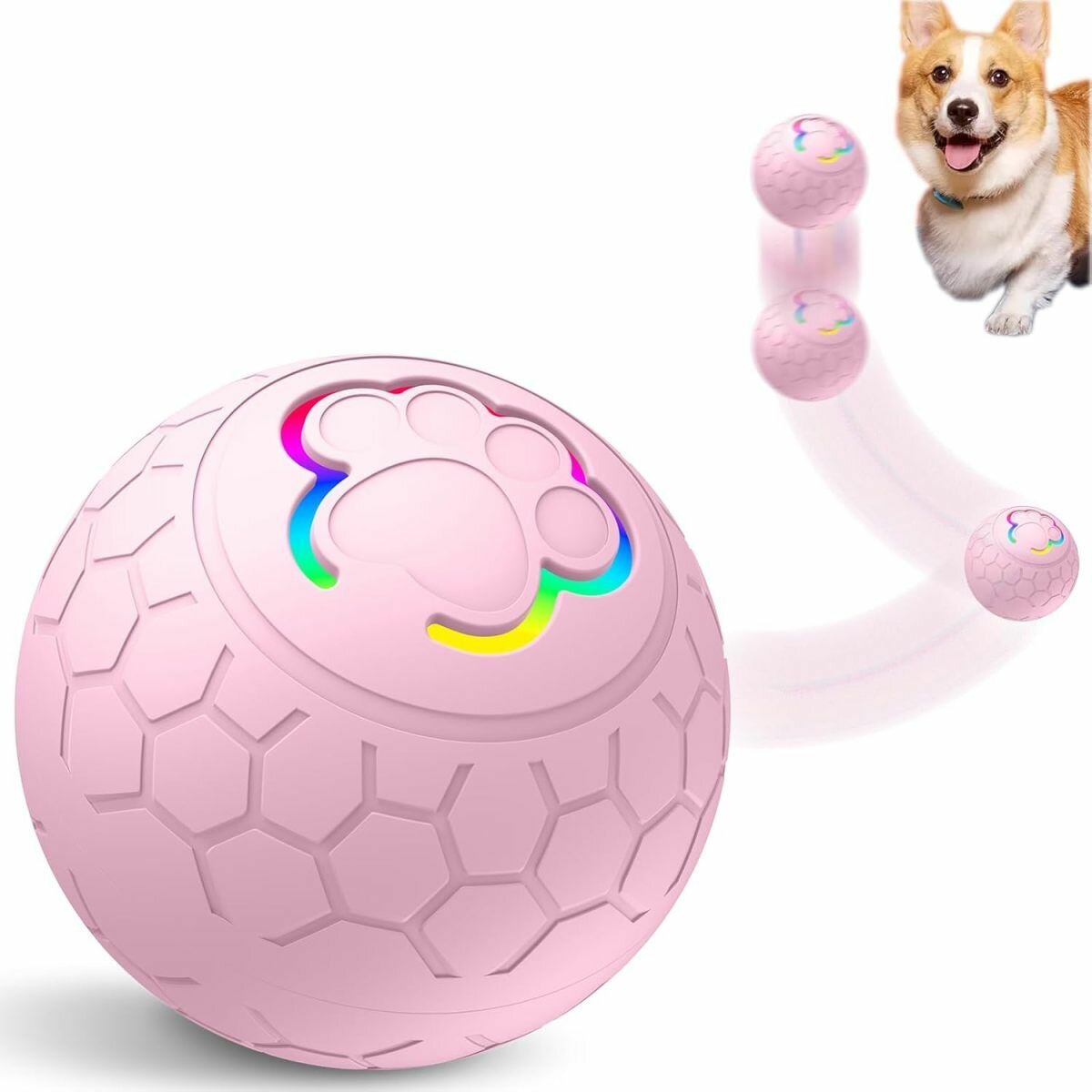 Игрушечный мяч для домашних животных