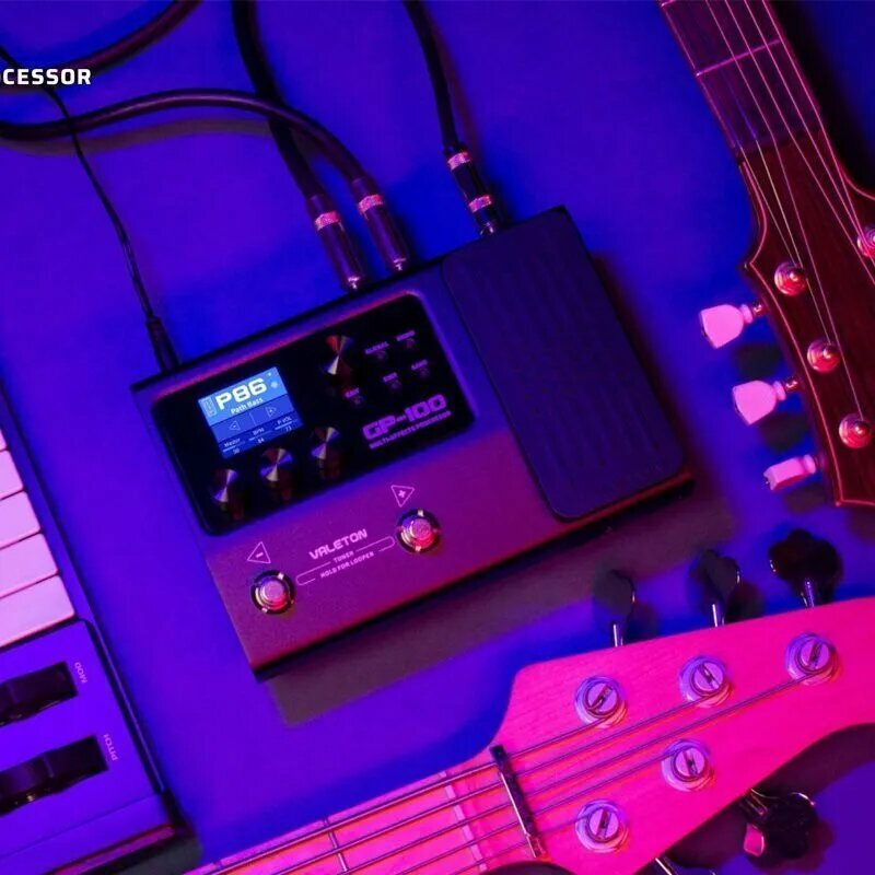 KNOW EASY-Гитарный процессор эффектов напольный VALETON GP-100(Китайская версия)