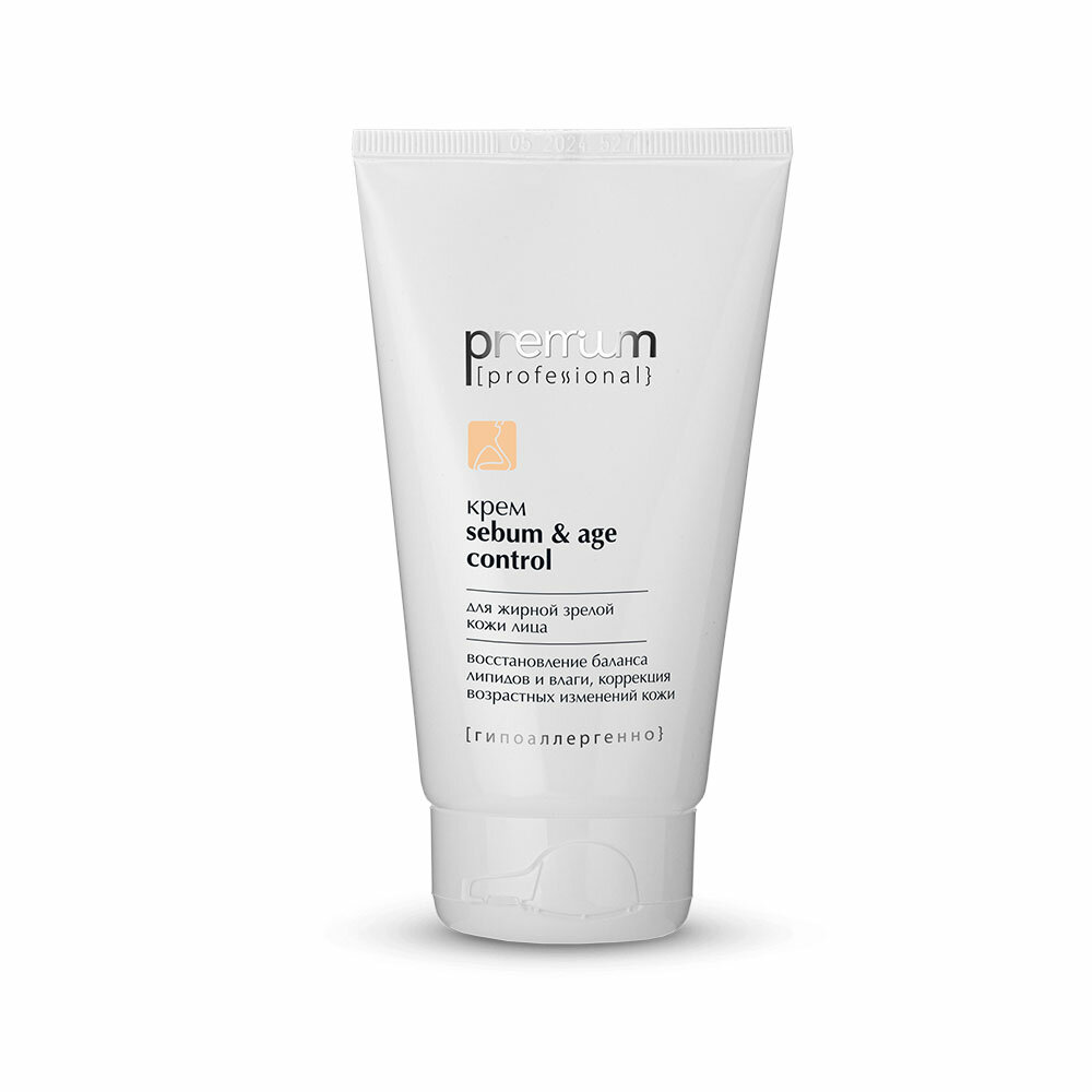 Крем «Sebum & Age Control» для жирной зрелой кожи 150 мл / Premium Professional