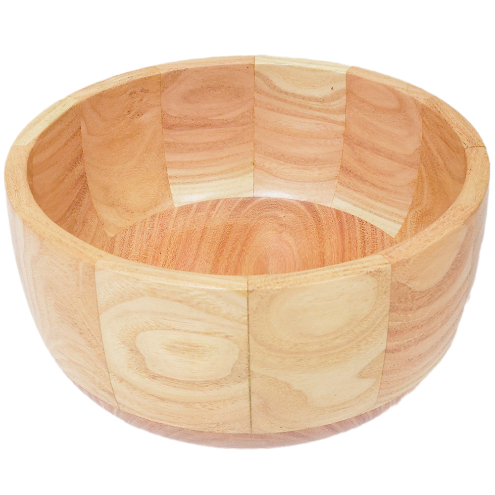 Деревянный салатник ручной работы, "Каравелла", акация, 3000мл.