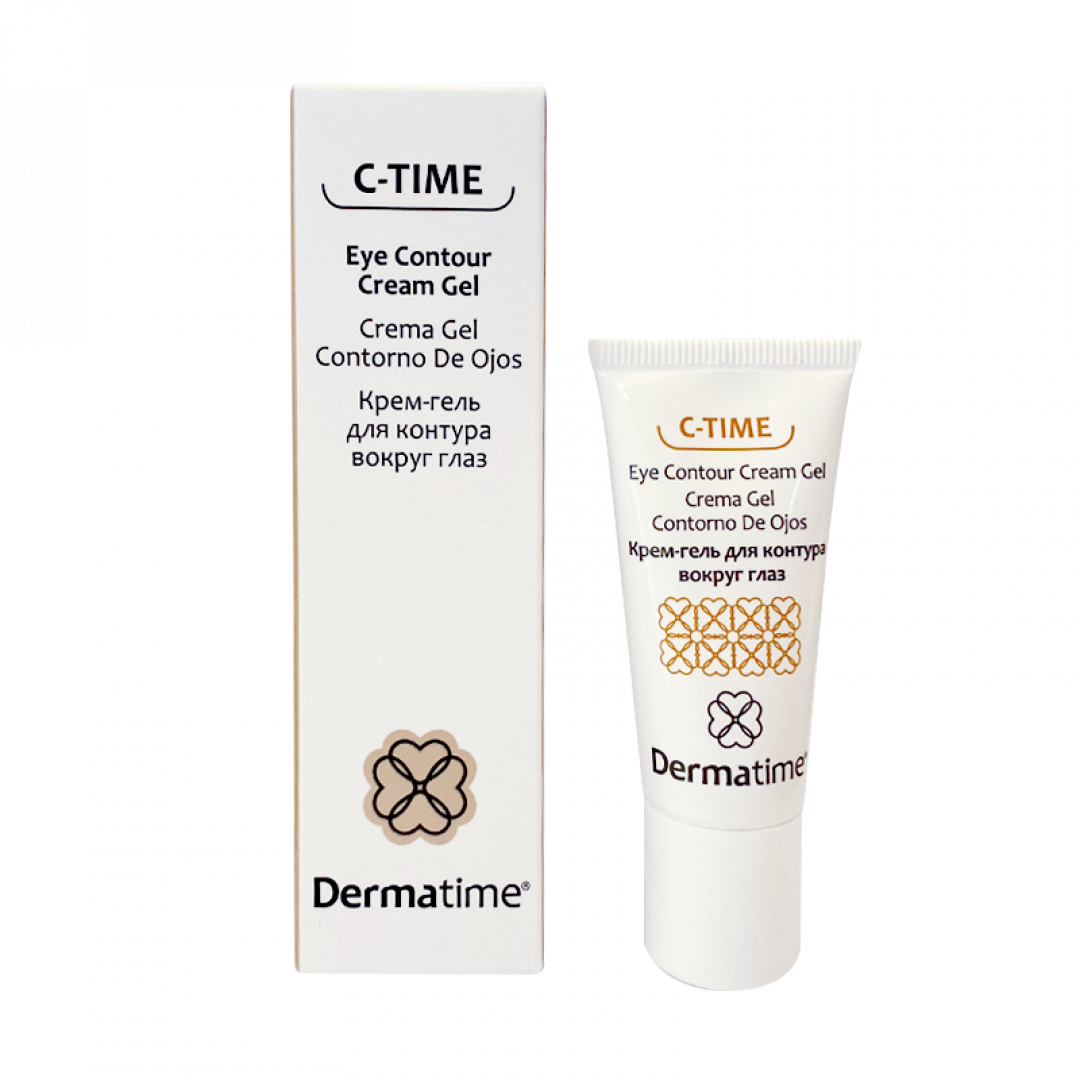Dermatime C-Time Eye Contour Cream Gel / Крем-гель для контура вокруг глаз, 15 мл