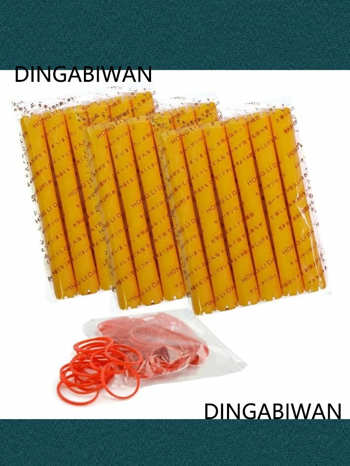 Салон на дому, Бигуди, бобины для химической завивки волос, для прикорневого объема, для локонов, резинки, удлиненные 16 см