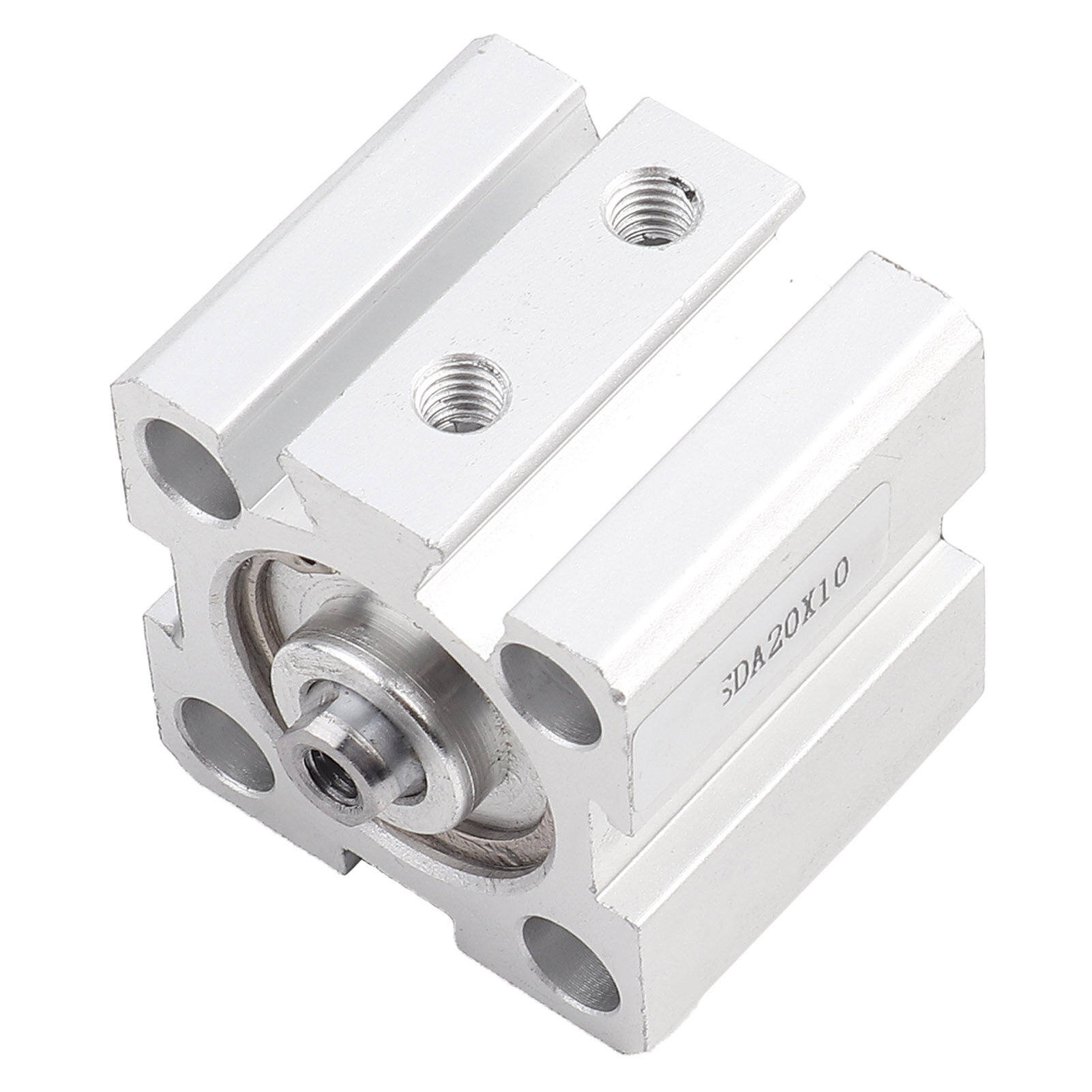 SDA20x10 Двойной алюминиевый сплав тонкий воздушный цилиндр 20 мм внутренний диаметр 10 мм ход