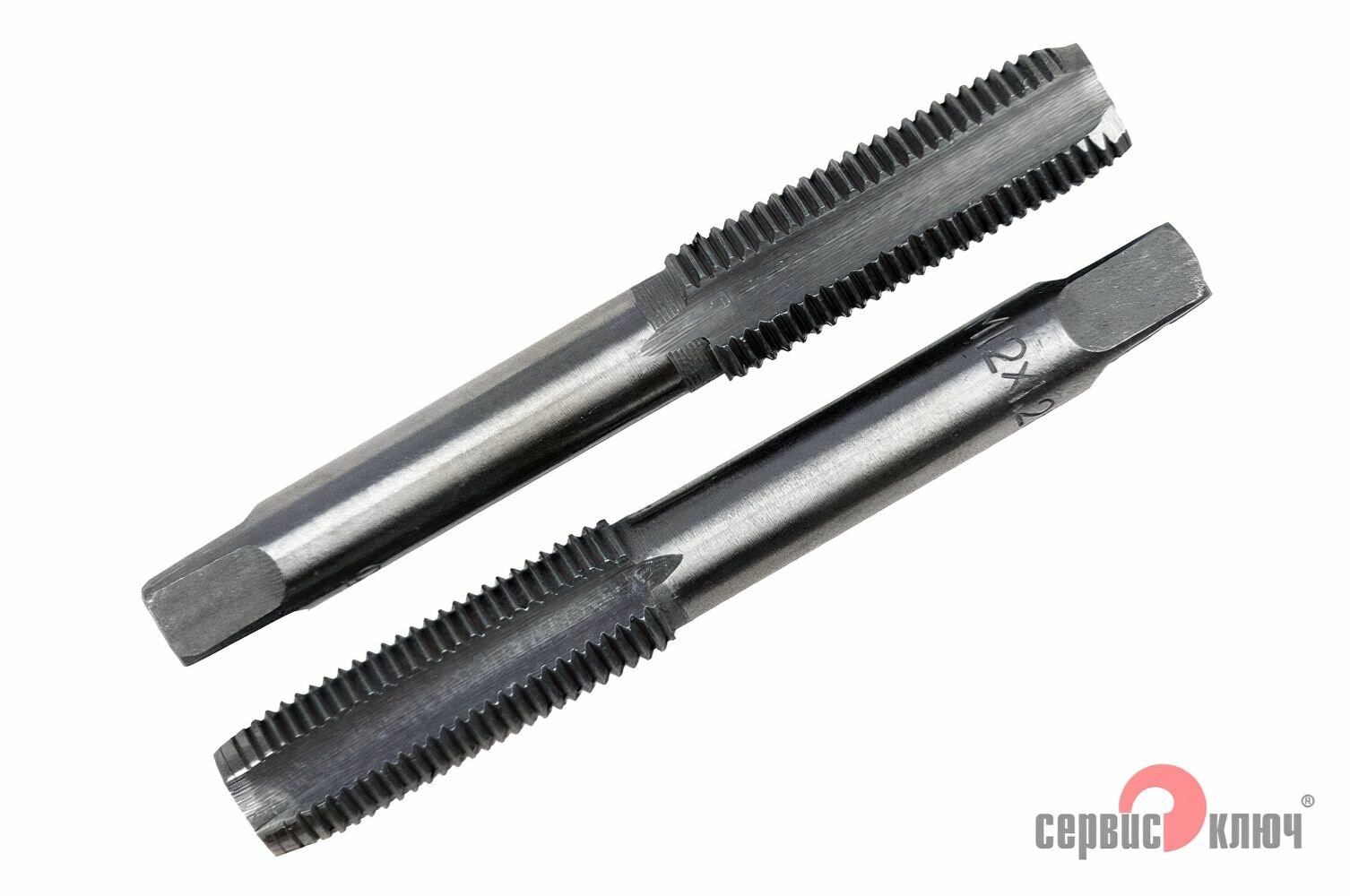 Набор ручных метчиков по металлу М12х1,25, 2шт 72312 сервис ключ