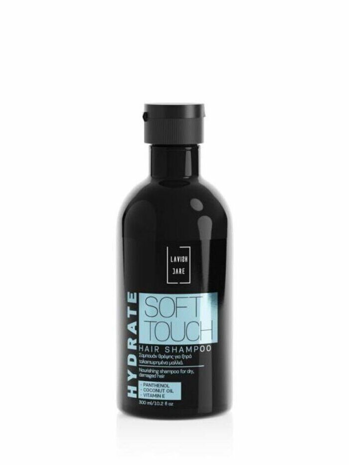 Шампунь для сухих и повреждённых волос женский профессиональный Lavish Care "Hydrate Soft Touch Shampoo", 300 мл