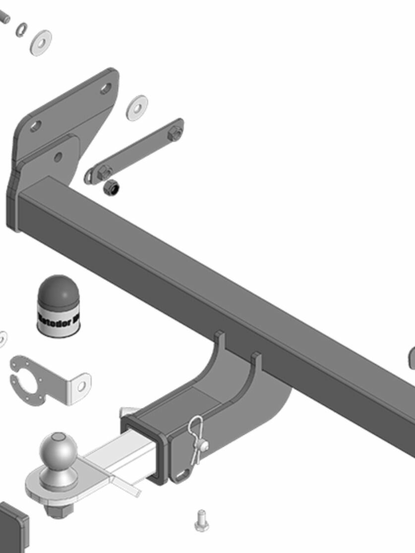 Фаркоп для Монжаро 2022- арт. MOTODOR.94210-E