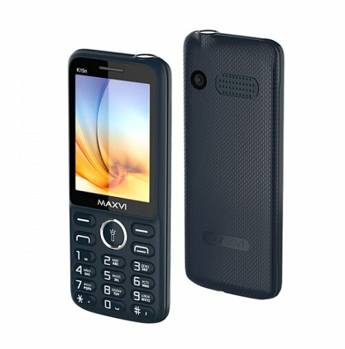 Сотовый телефон MAXVI K15n синий