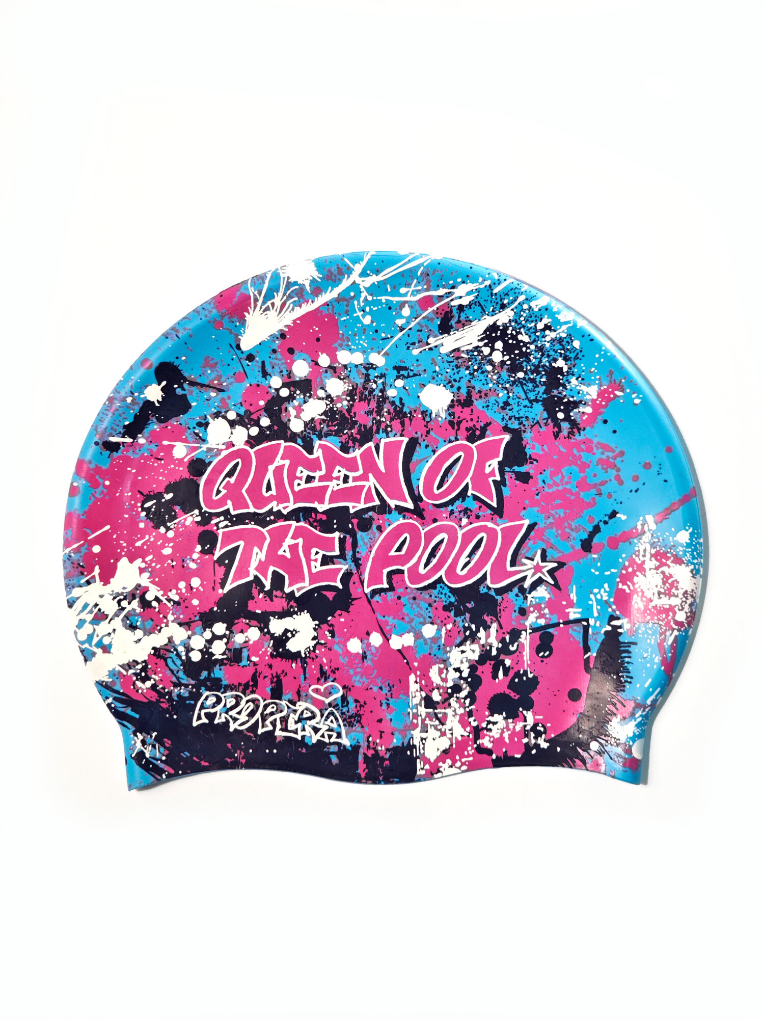 Шапочка для плавания FLEXIFIT SILK EFFECT PRINT I PINK STAR