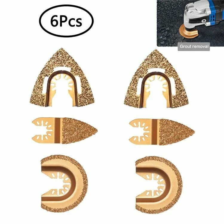 Набор насадок для реноватора,6 штук в наборе 3 размера