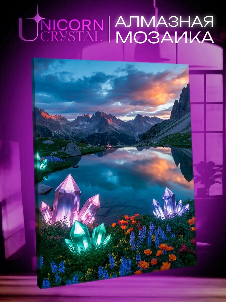 Алмазная мозаика Горы