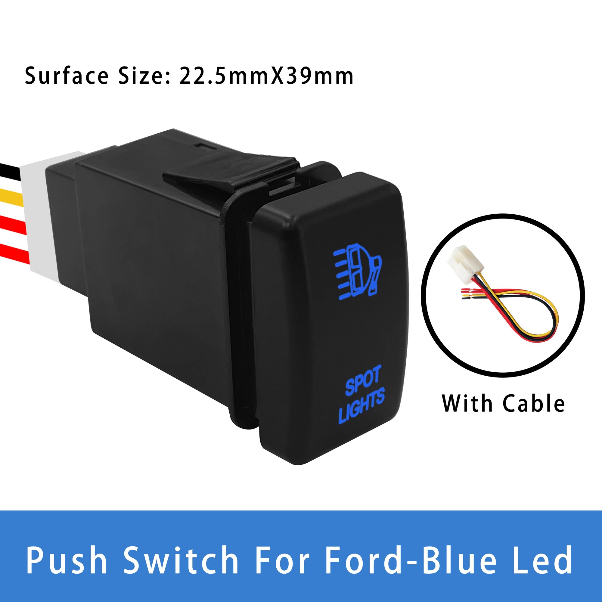 Задние фары для Ford PK Ranger Mazda BT50 OEM, 12 В SPOT LIGHTS