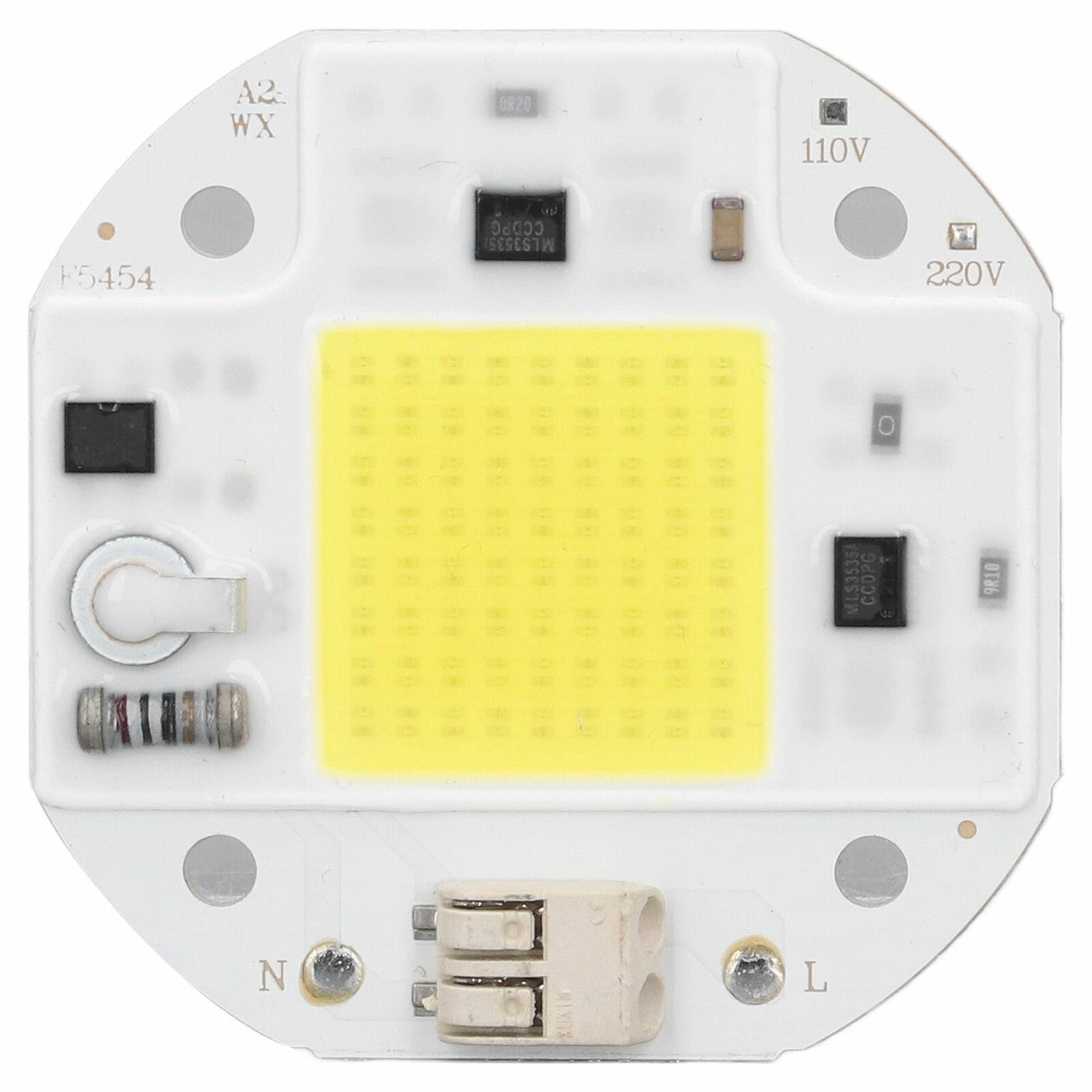 Мощный светодиодный чип COB 220 В, светодиод высокой яркости, бесплатный драйвер для самостоятельного создания внутреннего освещения с помощью прожектора