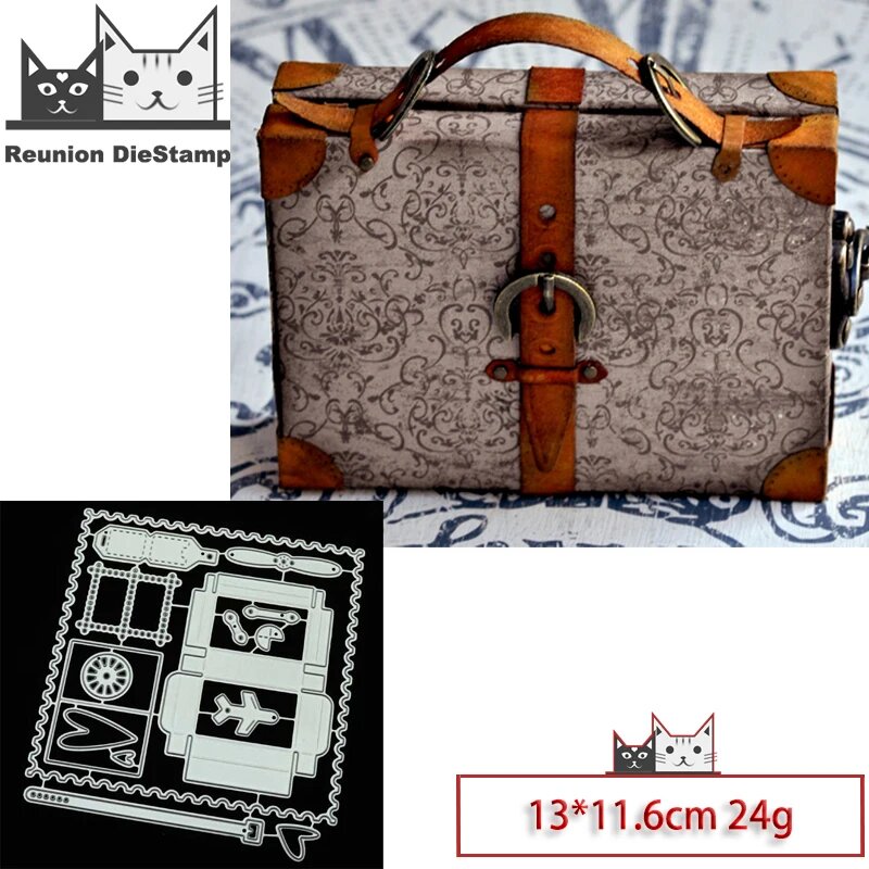 Металлические высечки Reunion для скрапбукинга