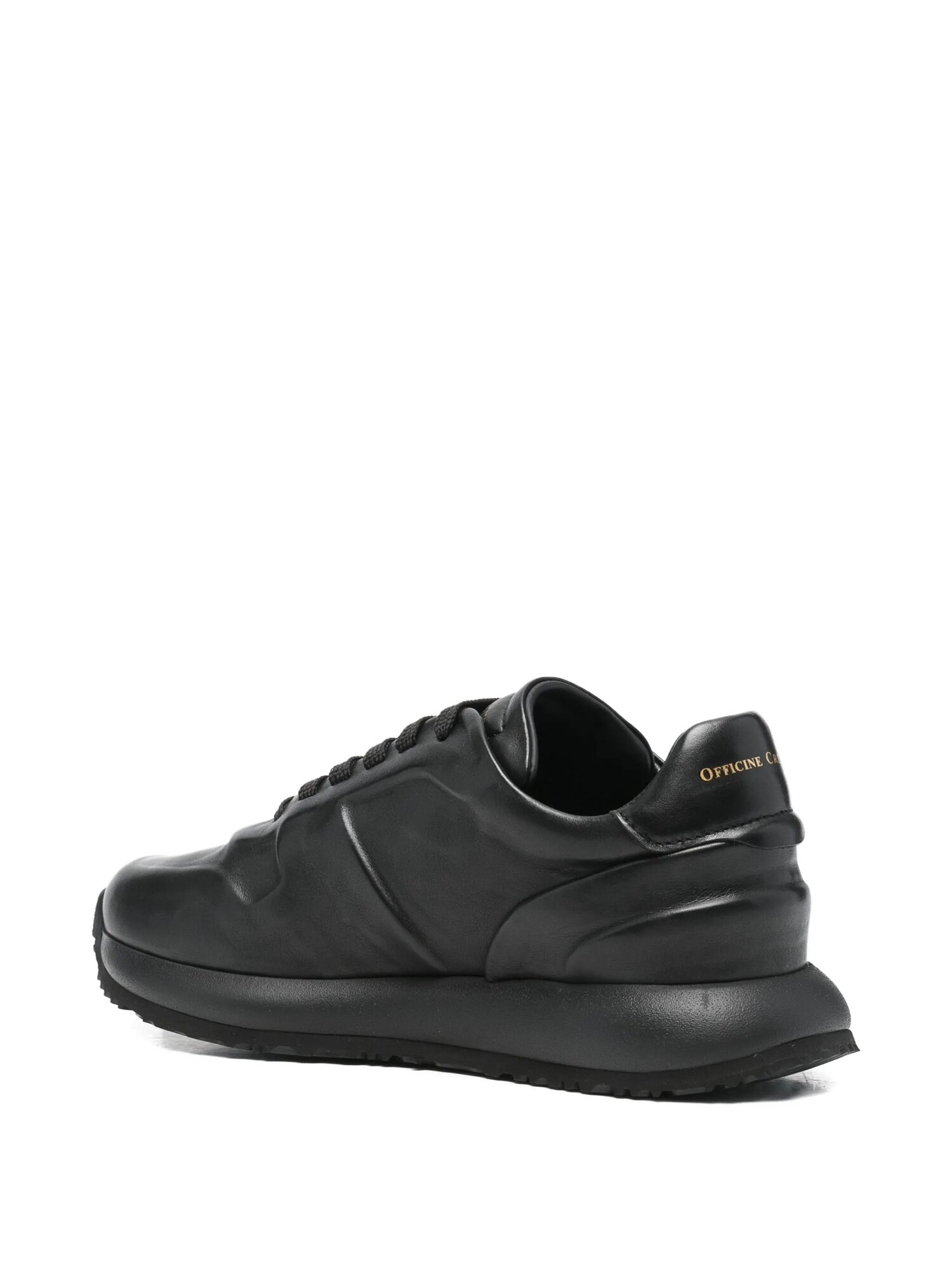 Кроссовки Officine creative Panelled leather sneakers, размер 45, черный — фото 1