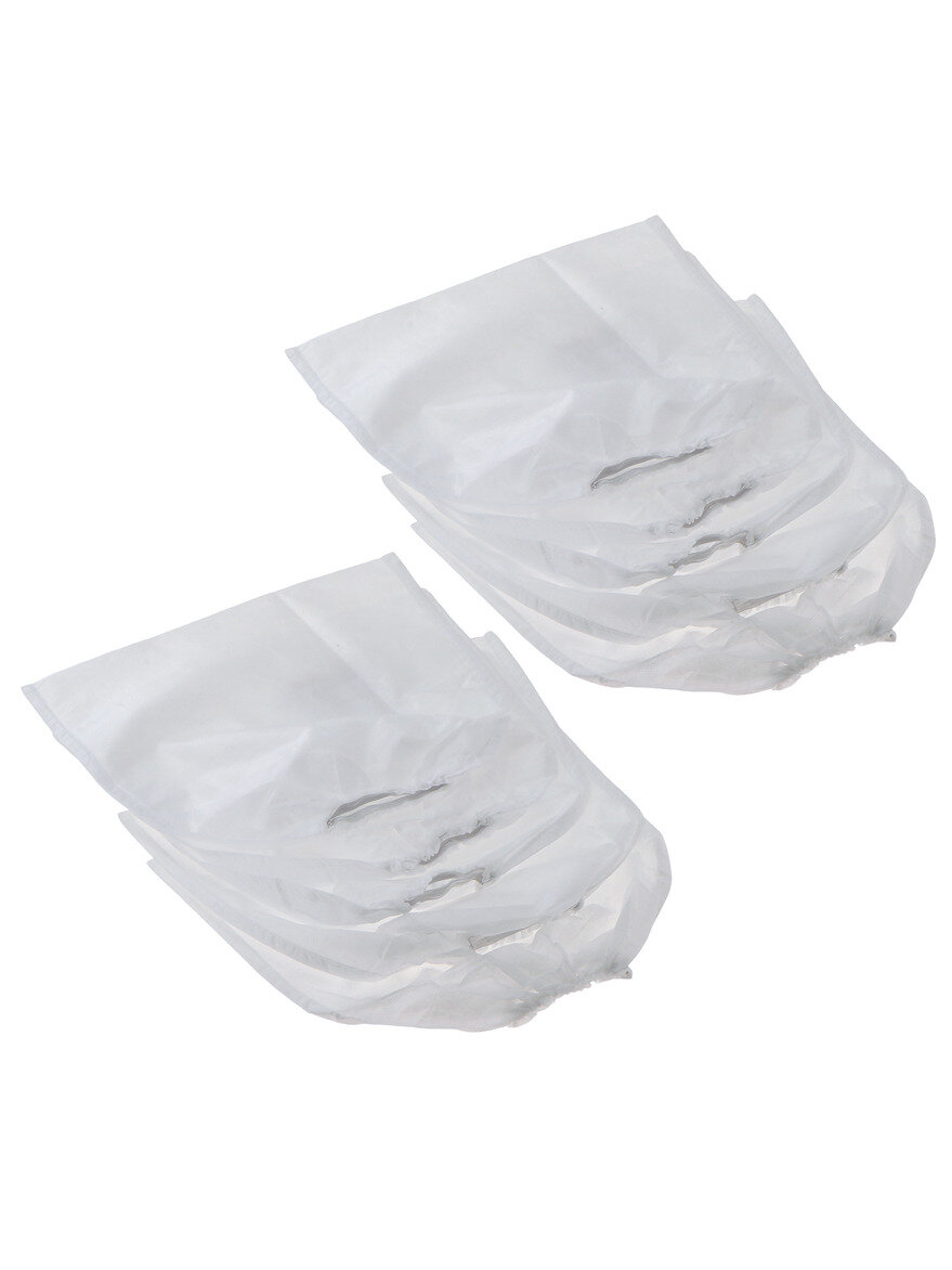 Мешки синтетические 10 шт для маникюрного пылесоса, 300*240 мм, подходит для диаметров от 140 до 180 мм