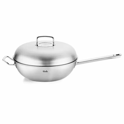 Fissler Вок profi collection, 32 см, с крышкой, с фиксированной ручкой