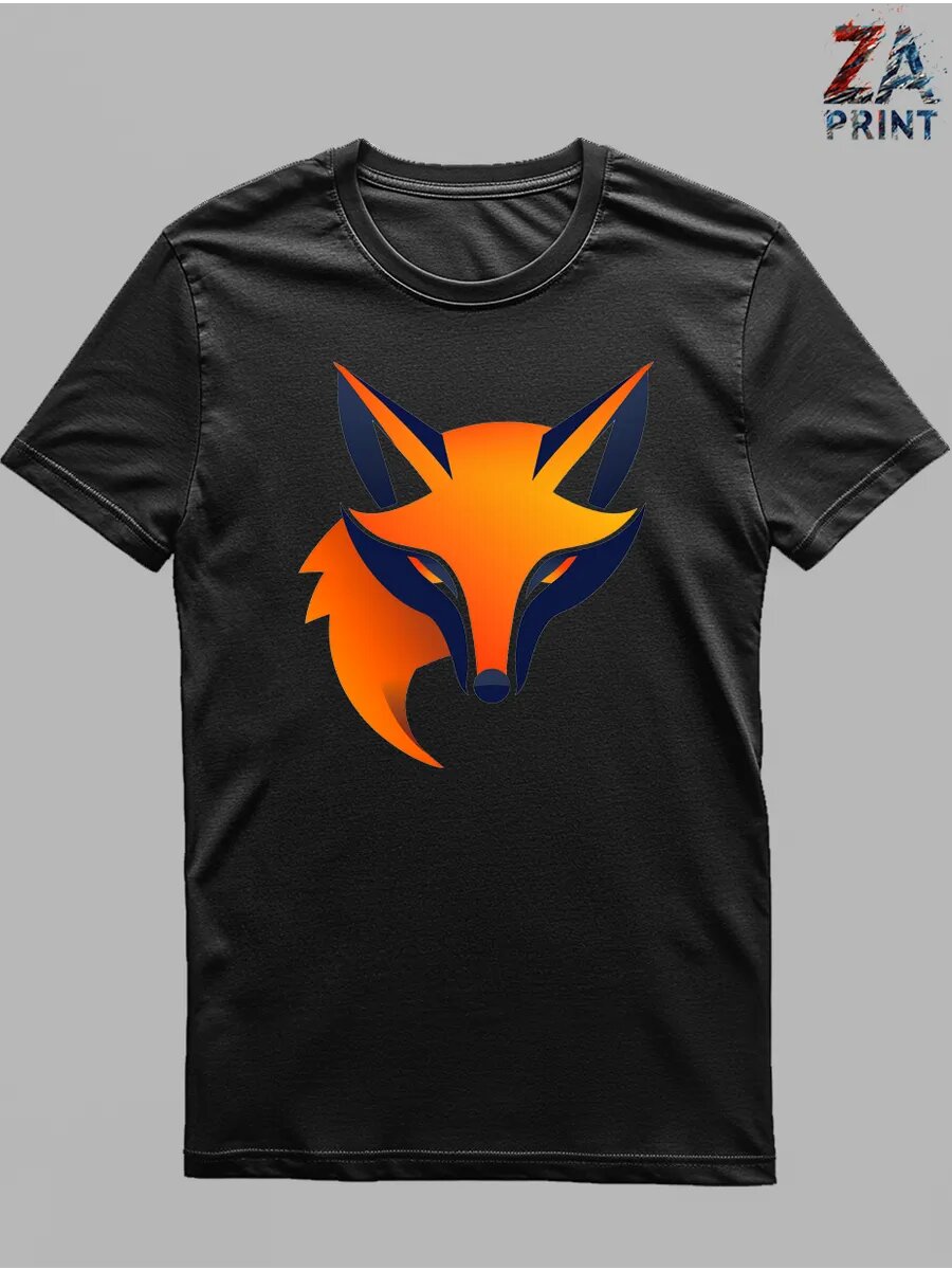 Футболка лиса