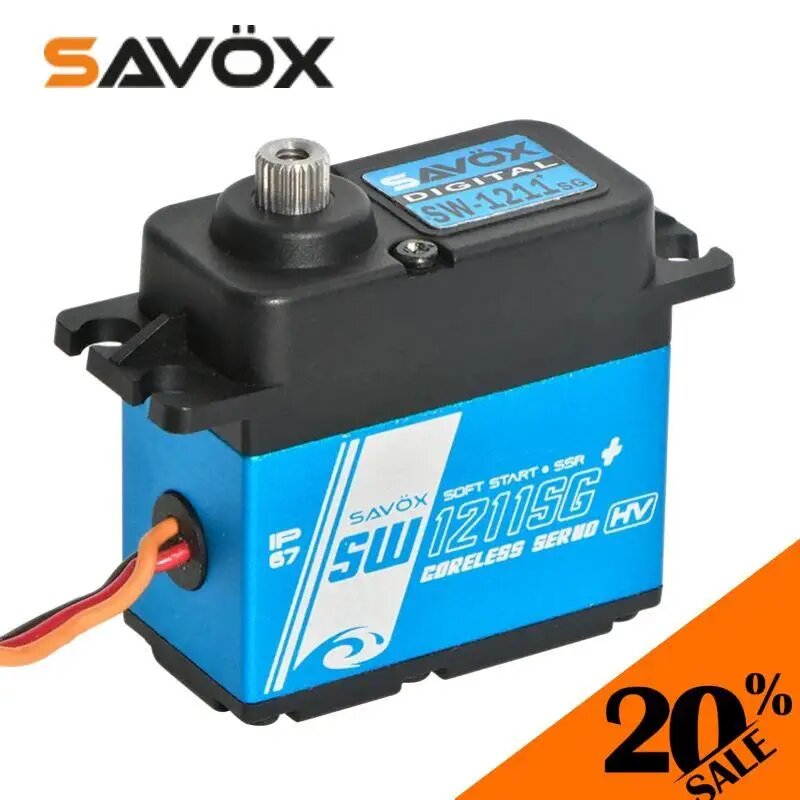 SAVOX SW 1211SG+ металлический сервопривод
