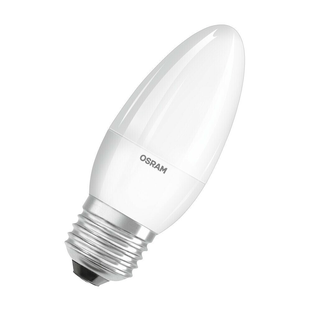 Лампа светодиодная Osram E27 4000К 9 Вт 806 Лм 170-250 В свеча В75 матовая