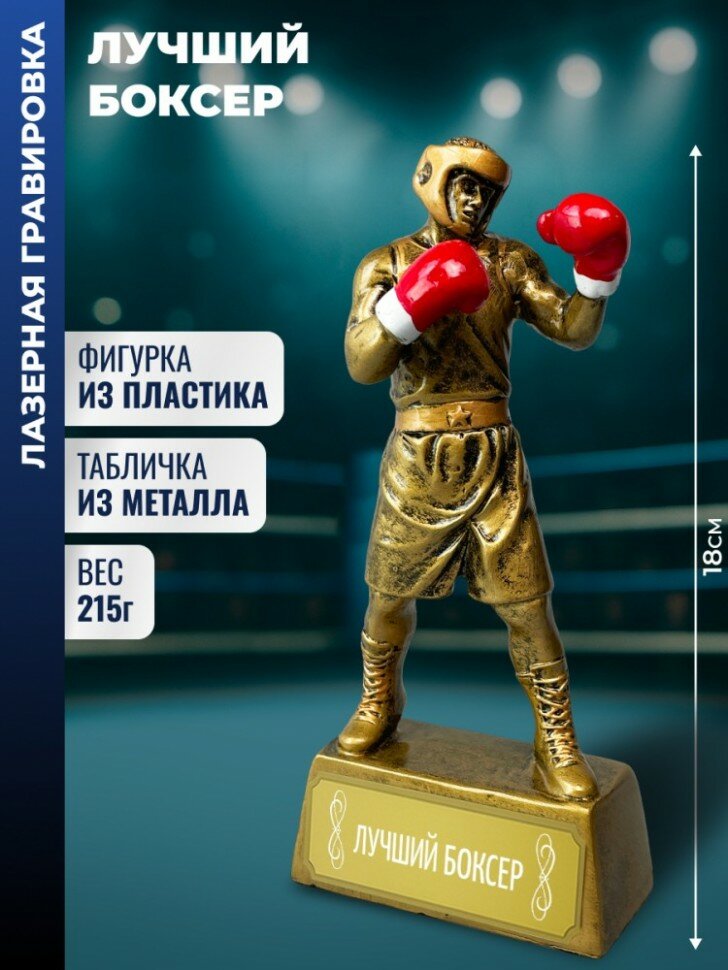 Статуэтка боксер "Лучший боксер"