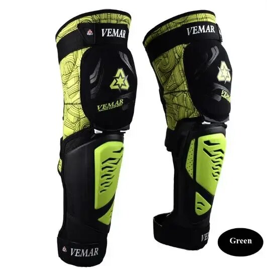 Дышащие наколенники для мотокросса, защитные наколенники с твердым корпусом, защита от падения, мотоциклетное снаряжение для мужчин и женщин, летние наколенники для бездорожья, Green