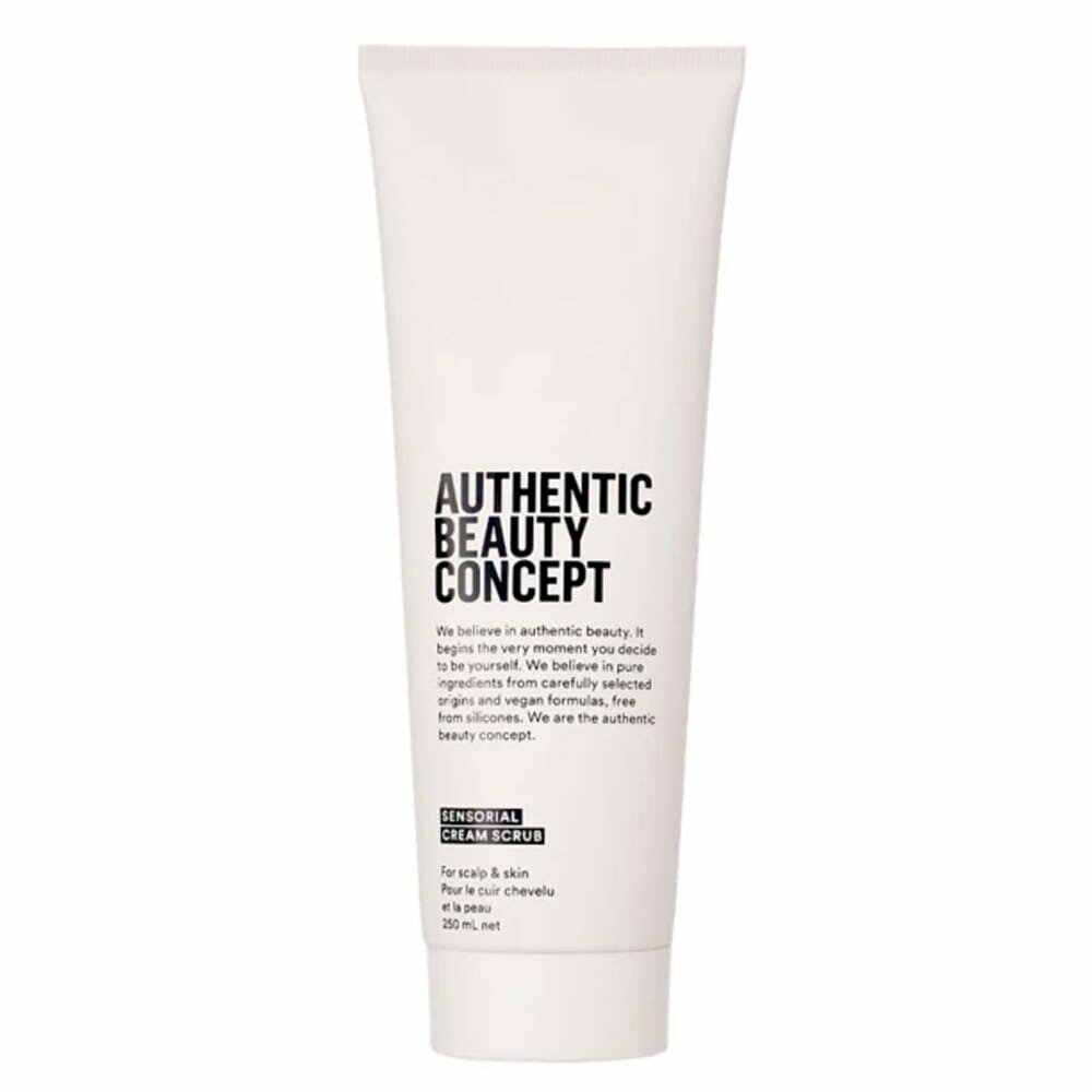Authentic Beauty Concept Чувственный кремовый пилинг для кожи головы, лица и тела Sensorial Cream Scrub 250 мл