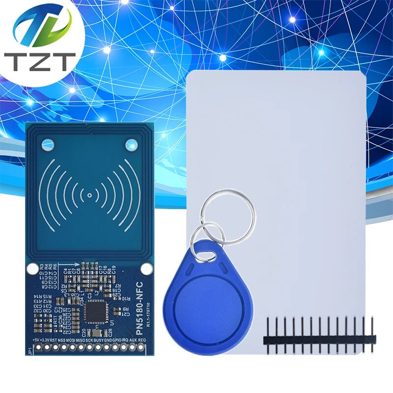 PN5180 NFC RF I Sensor ISO15693 RFID, высокочастотный IC-кардридер Icode 2, записывающее устройство для Arduino
