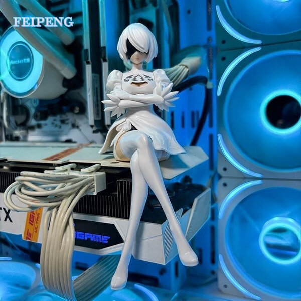 Аниме фигурка Юкино Юкиношита на видеокарту, в коробке