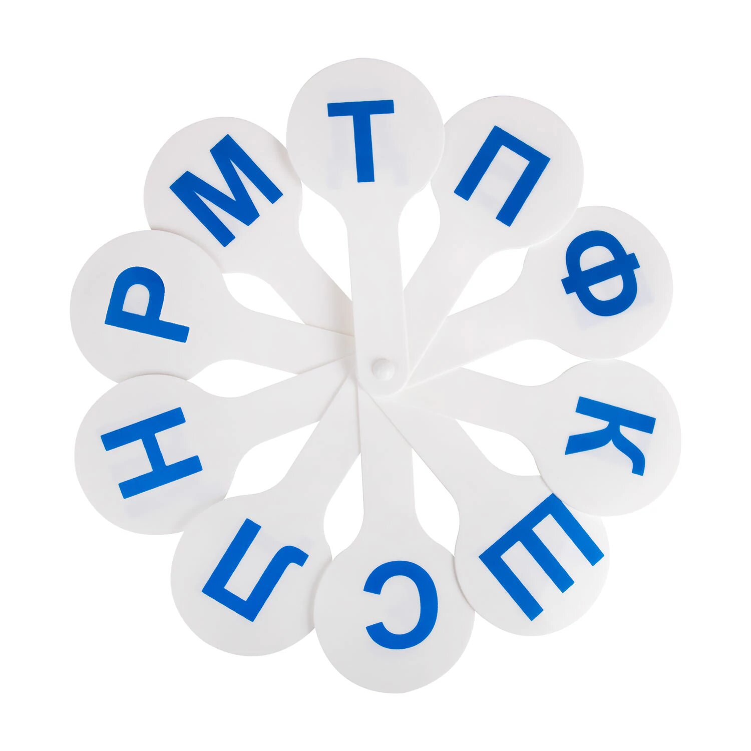 Веер-касса (согласные буквы) юнландия, 270429, 2шт.