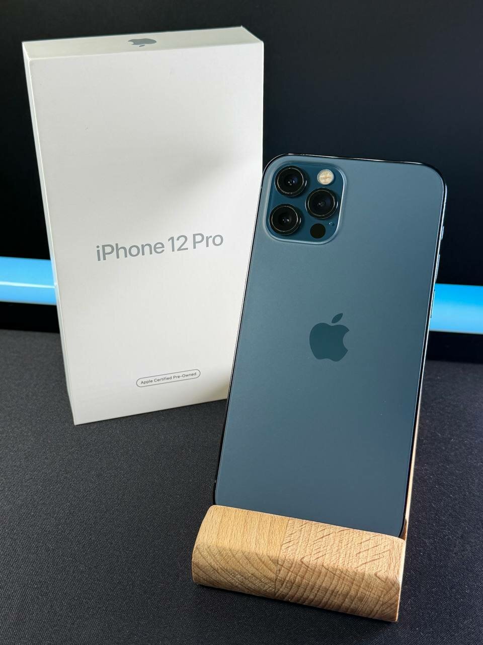 Смартфон Apple iPhone 12 Pro, 128gb, Pacific Blue, RU, nano SIM + eSIM
