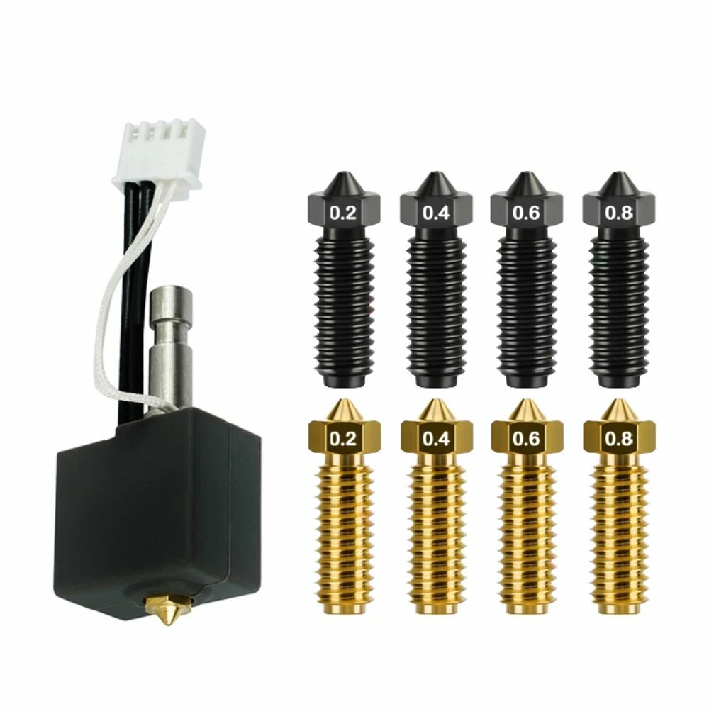 Комплект хотэнда для Anycubic Kobra S1, сопло, печатающая головка S1C, аксессуары для 3D-принтера.