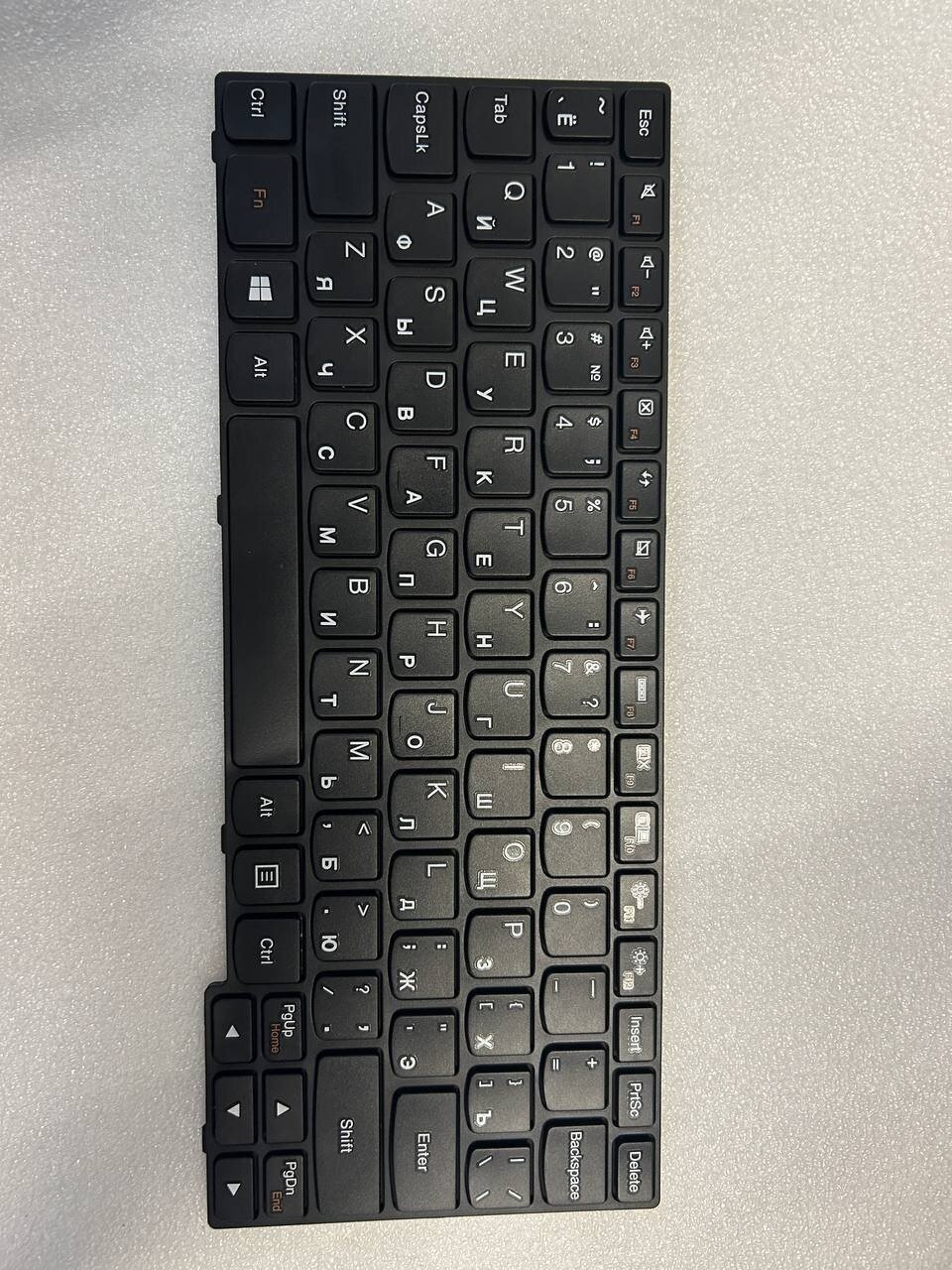 Клавиатура для Ноутбука Lenovo LenovoE10-30 раскладка - русская, черная (25216144)