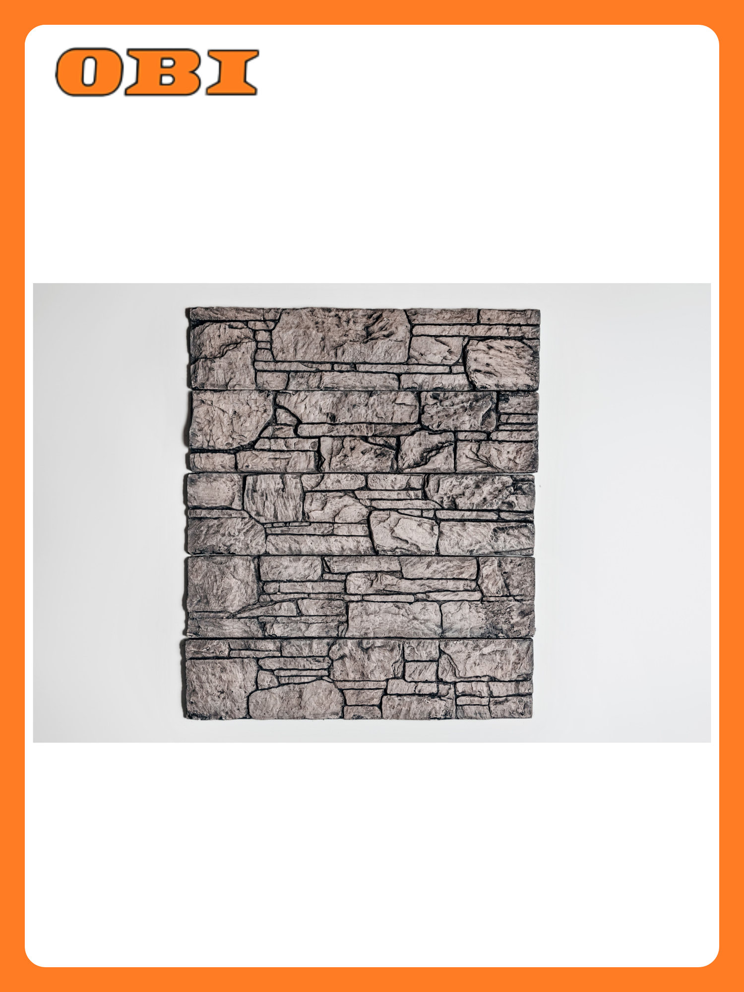 Гипс плитка Евролит Аппалачи 40х10 см 1 кв. м имитация камень черно-коричневый