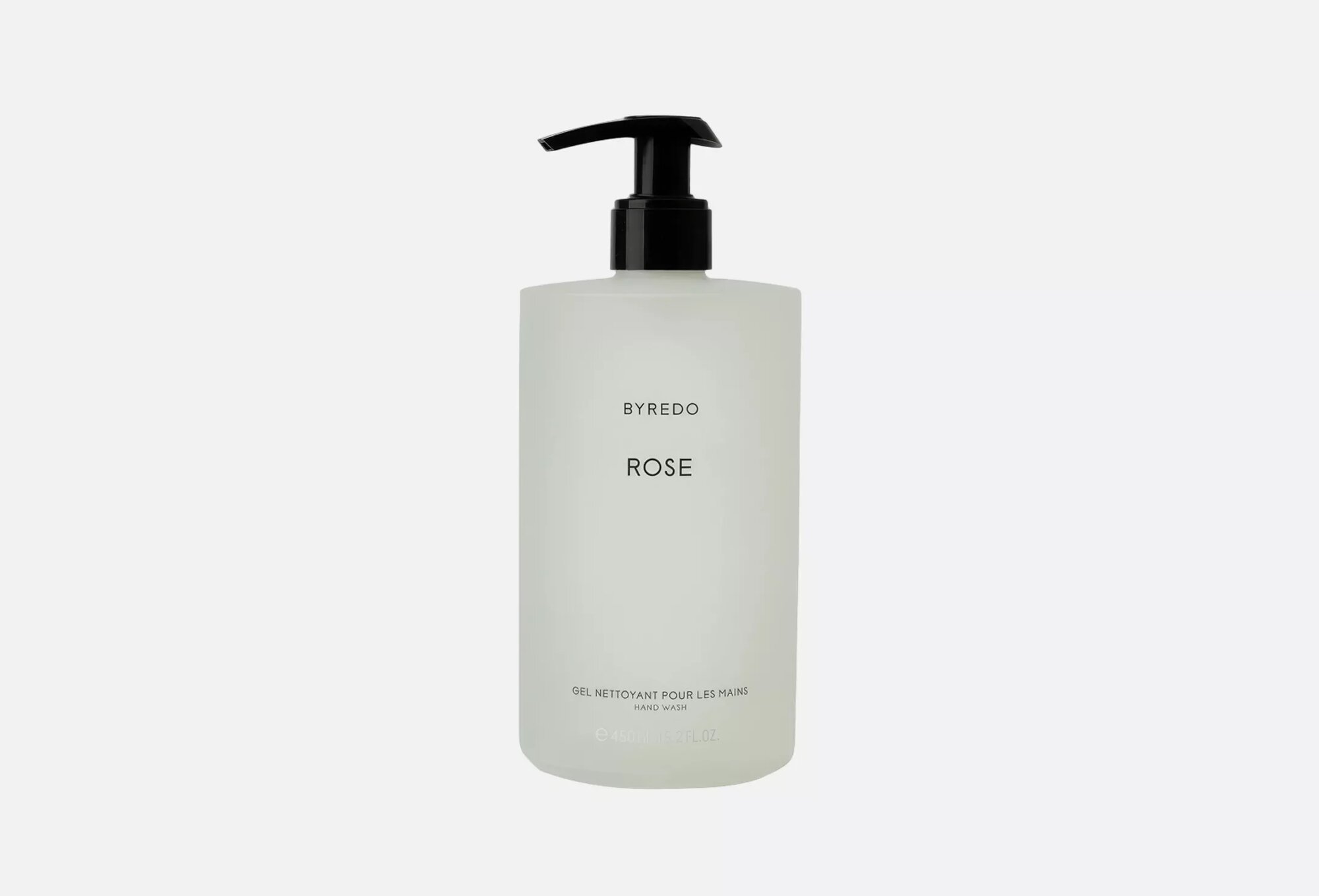Мыло жидкое BYREDO "Rose", для рук, с глицерином, аромат розы, 450мл