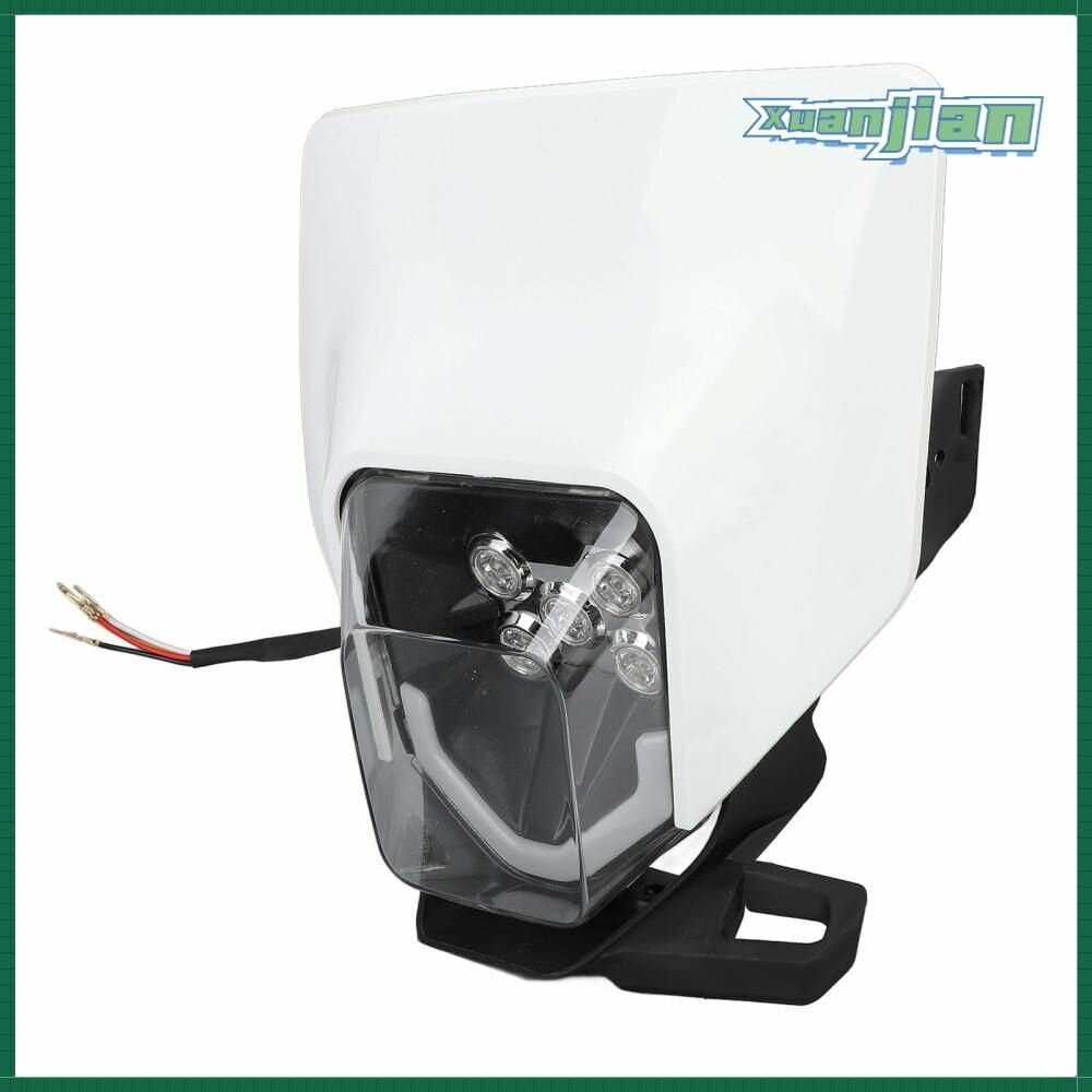 Мотоцикл Фара Белый