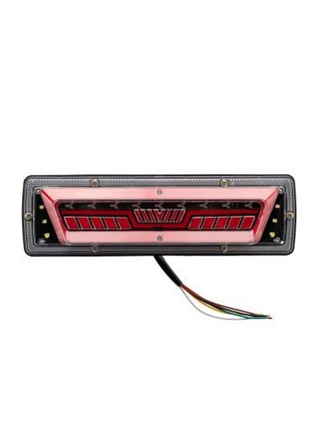 Фара светодиодная "RuZoom" 300х90 мм 12.5W 12/24V (белый/желтый/красный) (2 шт) (арт. WD-129 (12-24V