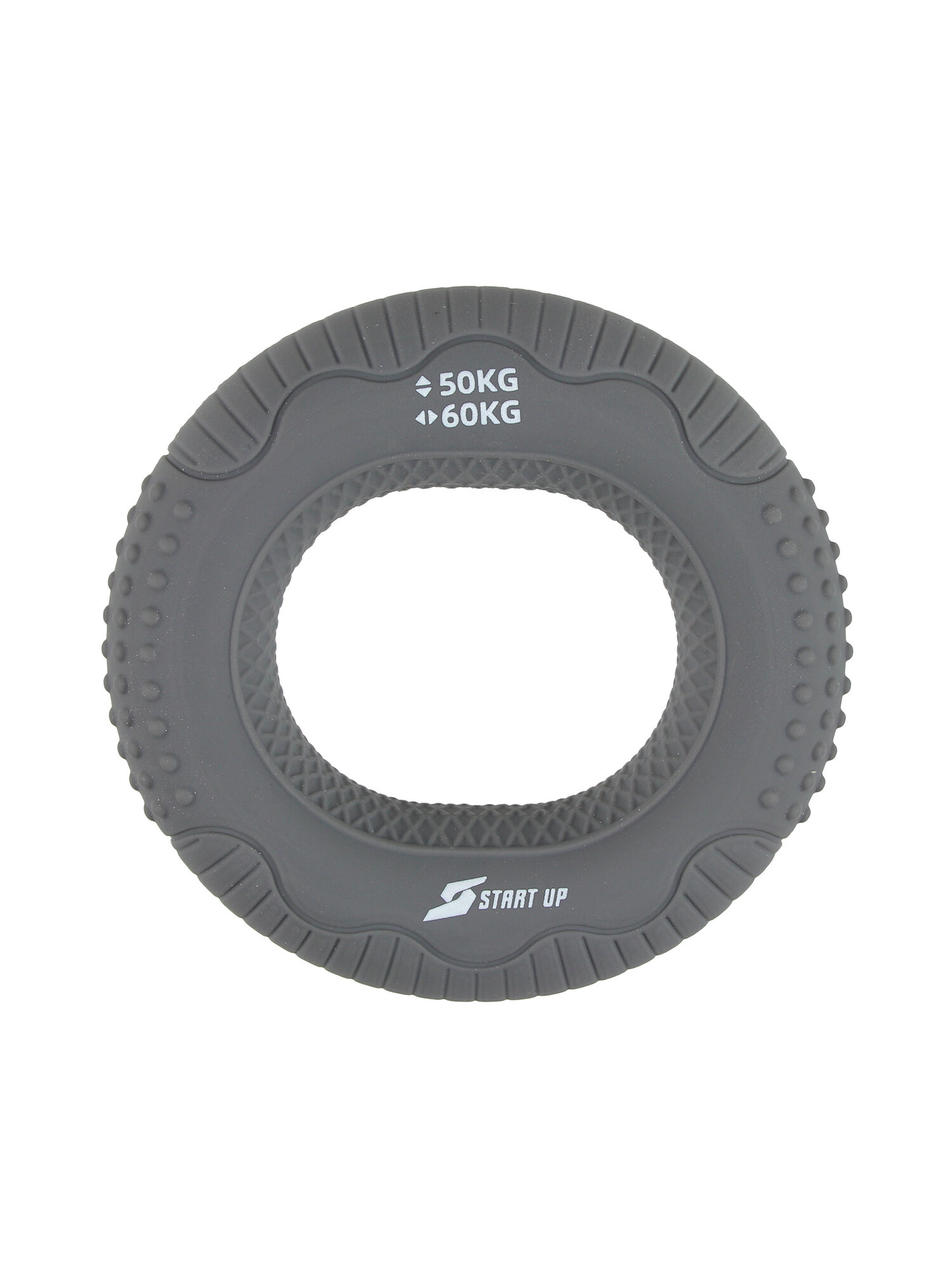 Эспандер кистевой Start Up NT34032 с разной нагрузкой (нагрузка 50-60 кг) серый