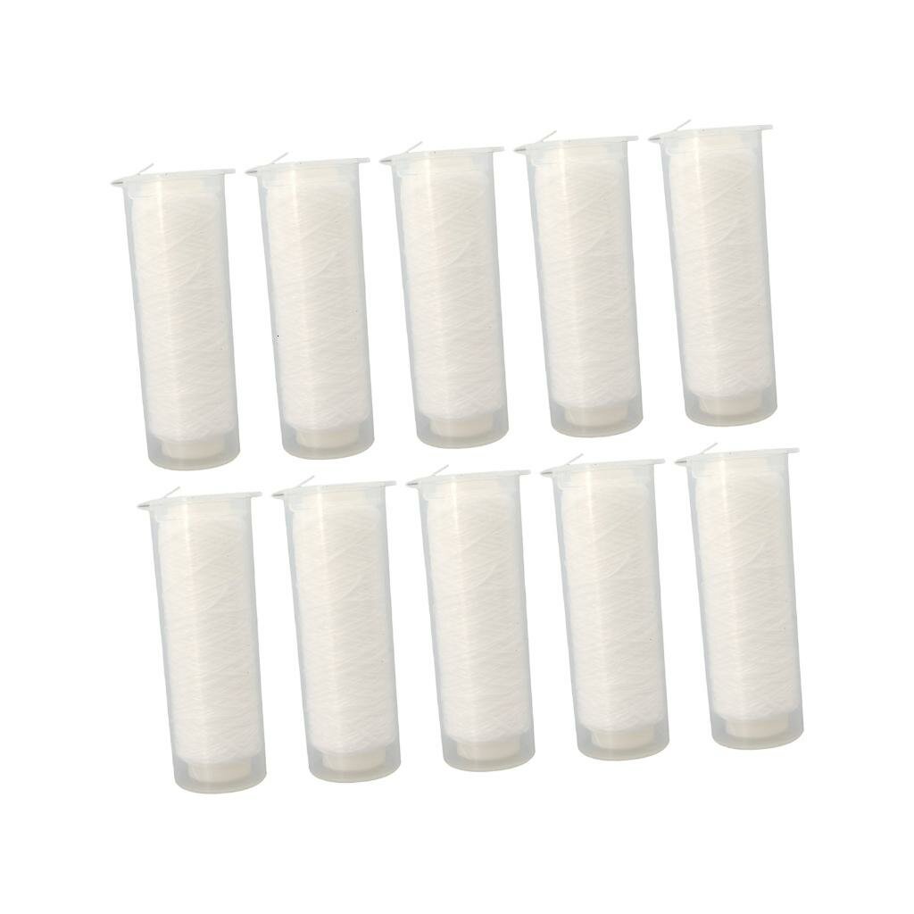 Рыболовные аксессуары,10 рулонов, эластичная леска из рыболовной резинки, леска для подсечки рыболовных дорожек-0,3 мм