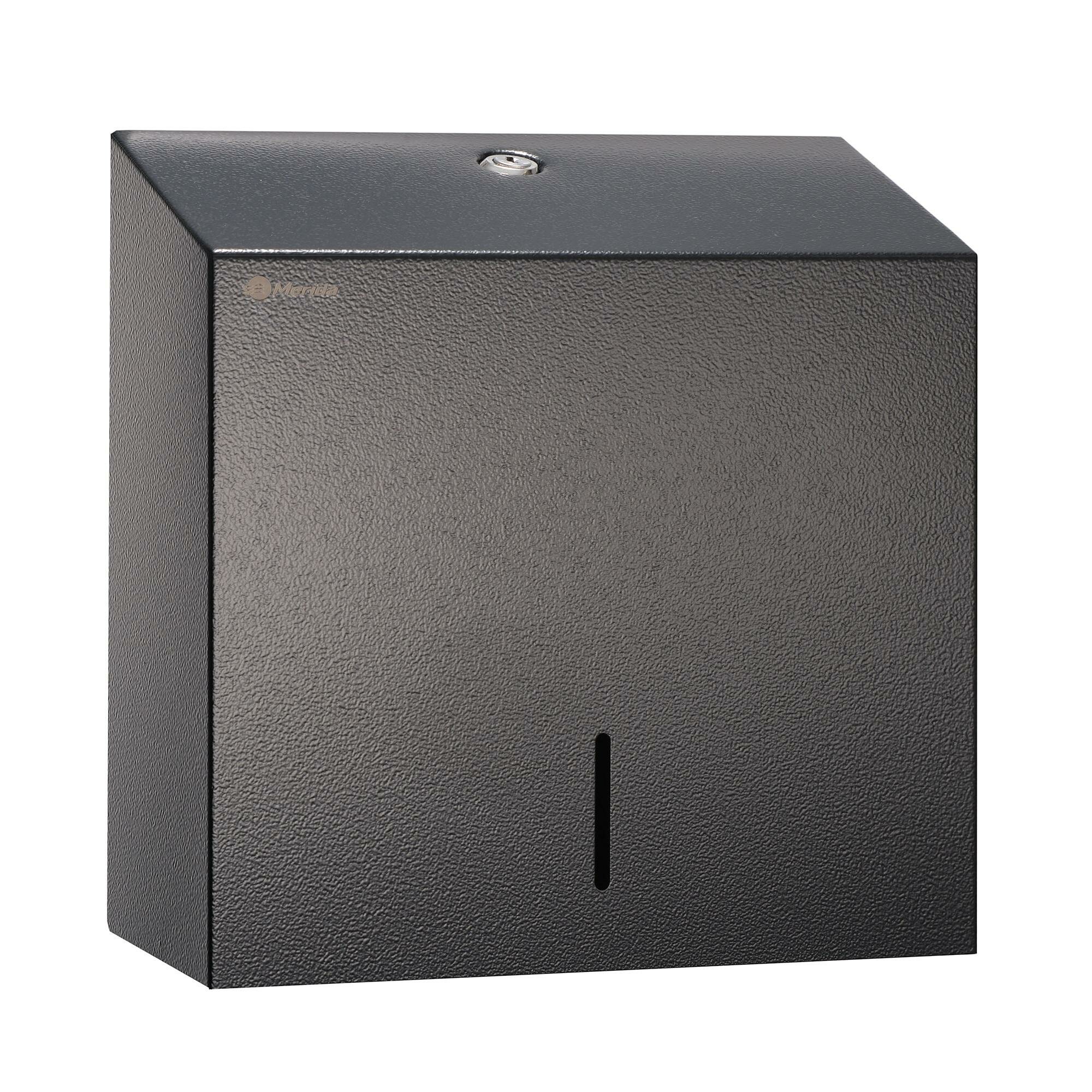 Диспенсер для бумажных полотенец Merida Stella R ASC101. R цвет Черный