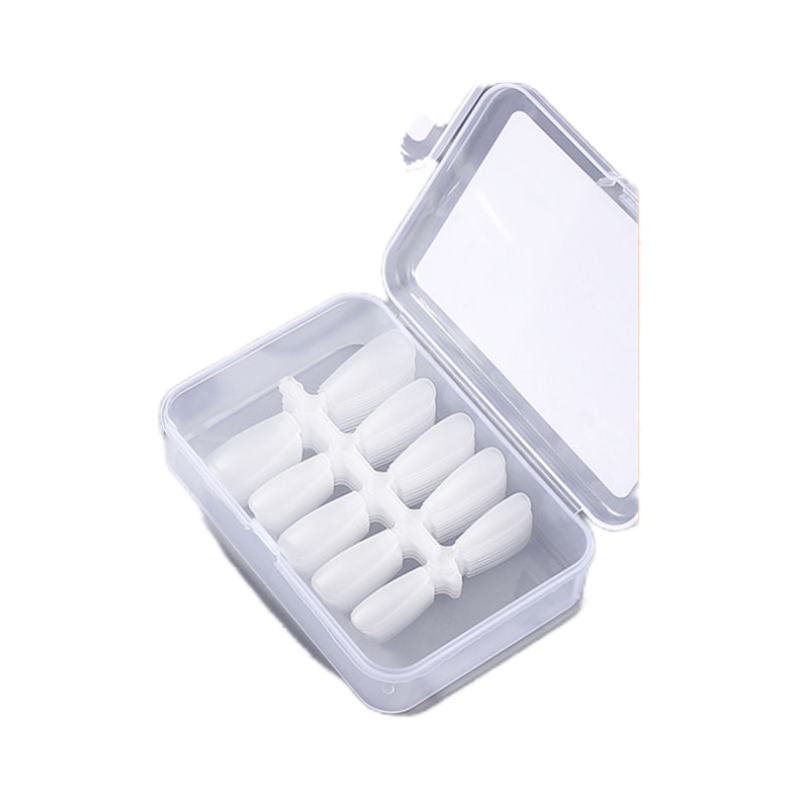 Накладные ногти ручной работы ультратонкие многоразовые средней длины с педикюрным набором