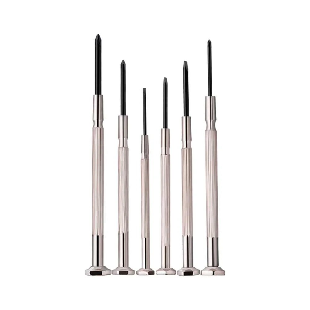 Набор отверток Zentor ZT19506S, 6 шт, шлицевые и крестовые насадки, для точных работ и бытовых задач