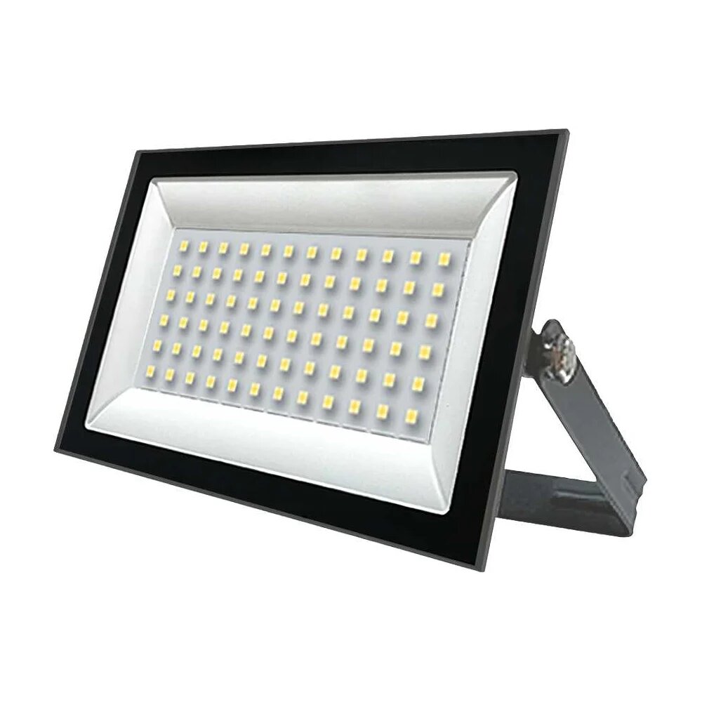 Прожектор FL-LED Light-PAD 70W Grey 4200К 7000Лм AC220-240В 616135, алюминиевый корпус, защита